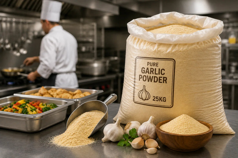 Why Commercial Kitchens Save Thousands by Buying Pure Garlic Powder in