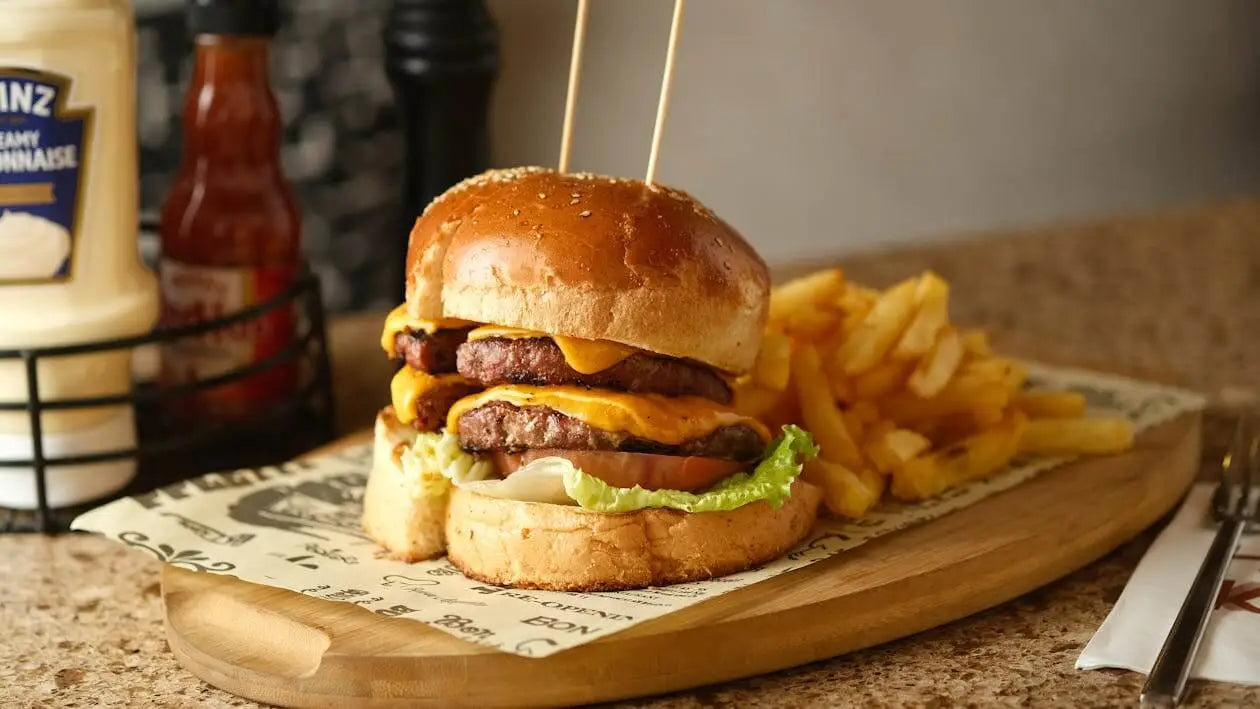 Crispy Garlic Toast Burgers Recipe with Garlic Powder