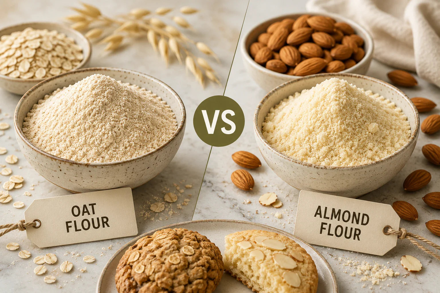 Oat Flour vs Almond Flour: Which Flour is Better for Your Baking Needs